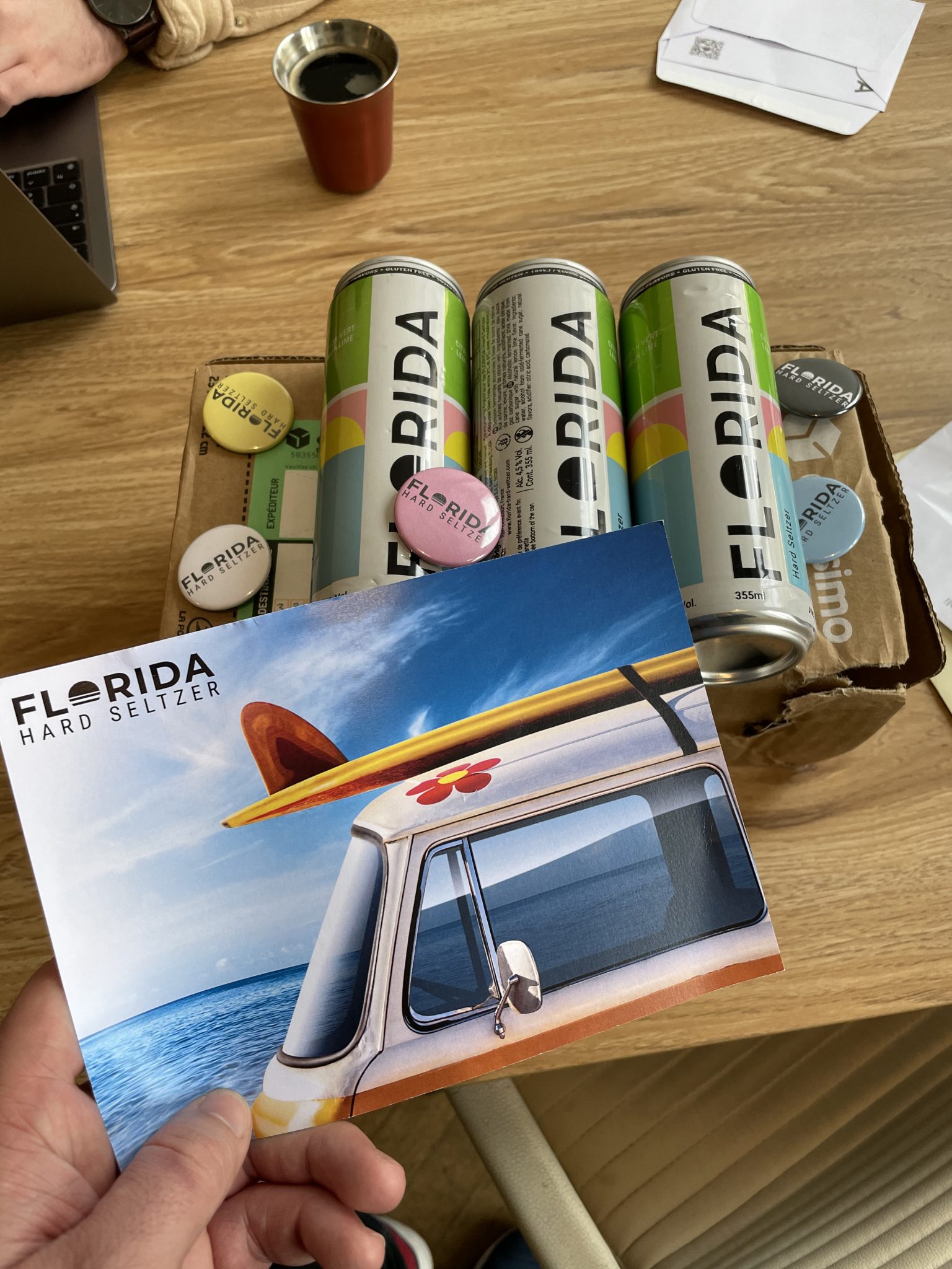 Découverte et test du hard seltzer florida par notre équipe